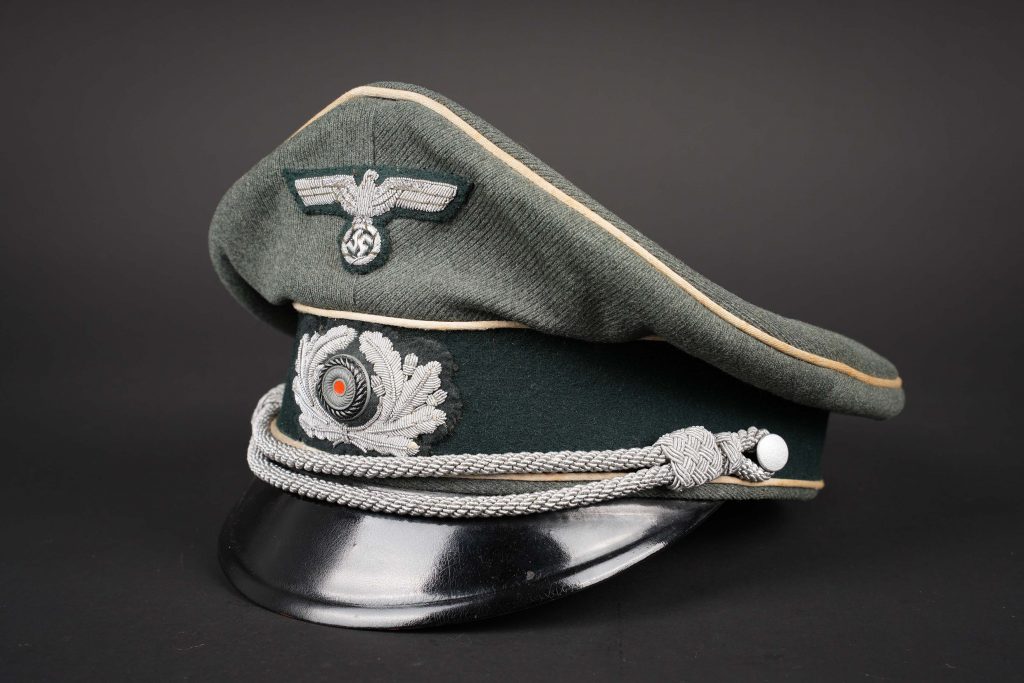 Casquette officier WH. German Wehrmacht officer cap. | Aiolfi G.b.r.