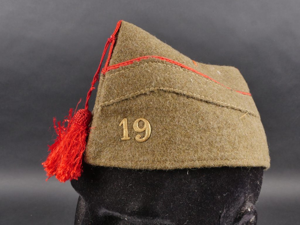 Calot de l'armée belge. Belgian army side cap | Aiolfi G.b.r.