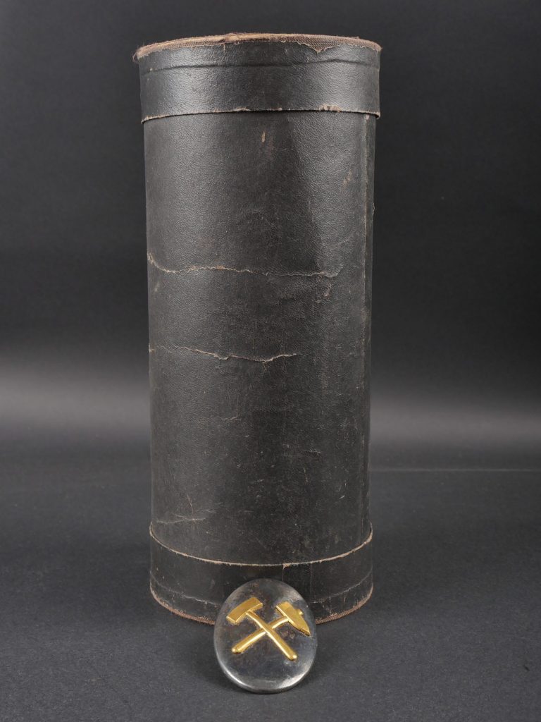 Boite pour plumet. Plume Box. | Aiolfi G.b.r.