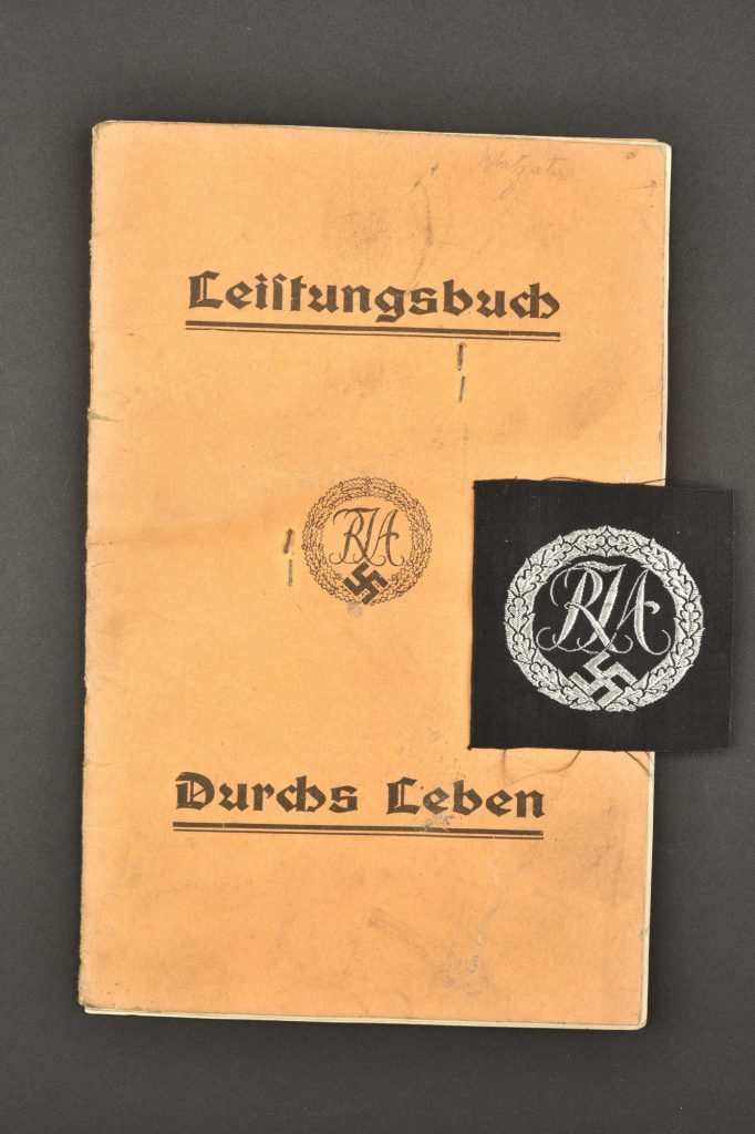 Insignes et document RIA. Insignia and RIA document. | Aiolfi G.b.r.