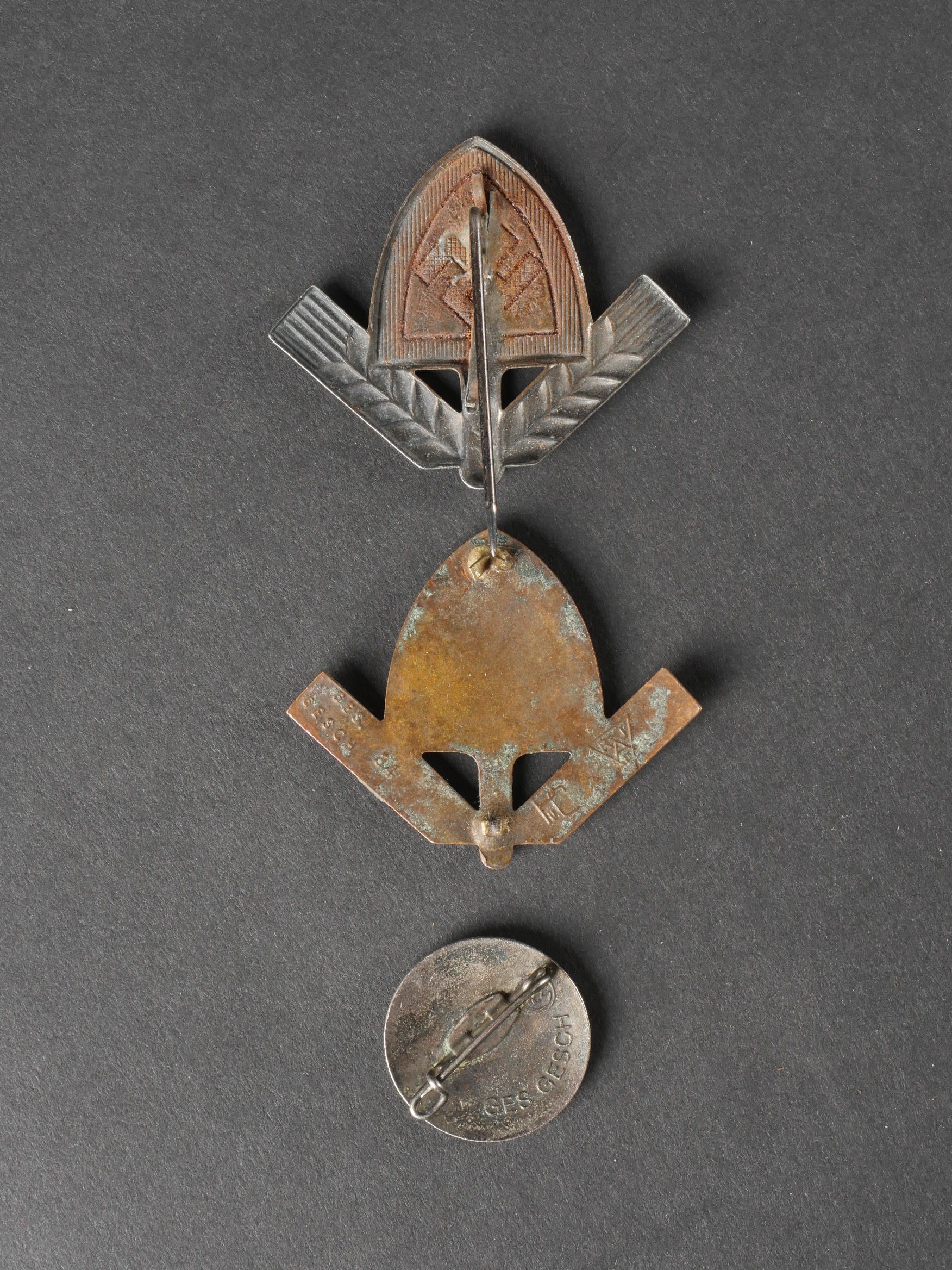Insignes du RAD. German RAD insignia. | Aiolfi G.b.r.