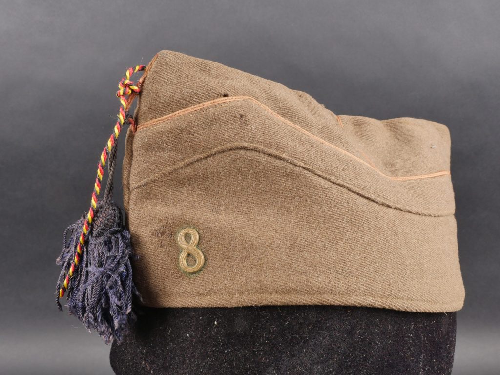 Calot de l'armée belge. Belgian army side cap | Aiolfi G.b.r.