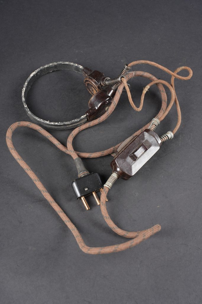 Laryngophone Panzer. German Panzer throat microphone | Aiolfi G.b.r.