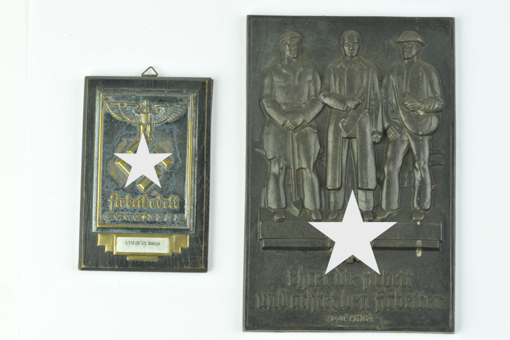 Plaque commémorative du DAF et du RAD | Aiolfi G.b.r.