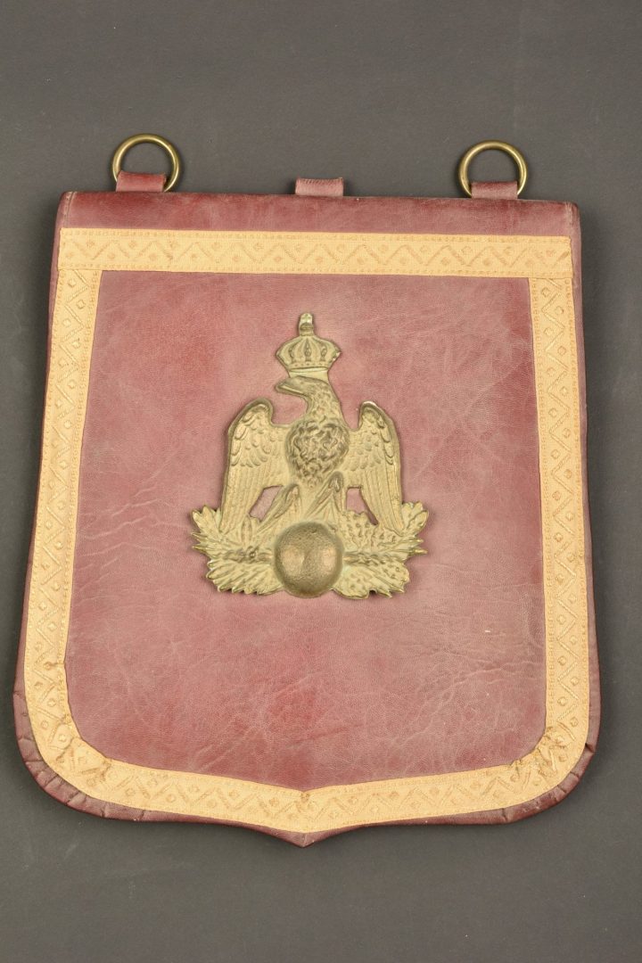 Reproduction d'une sabretache 2nd Empire. | Aiolfi G.b.r.
