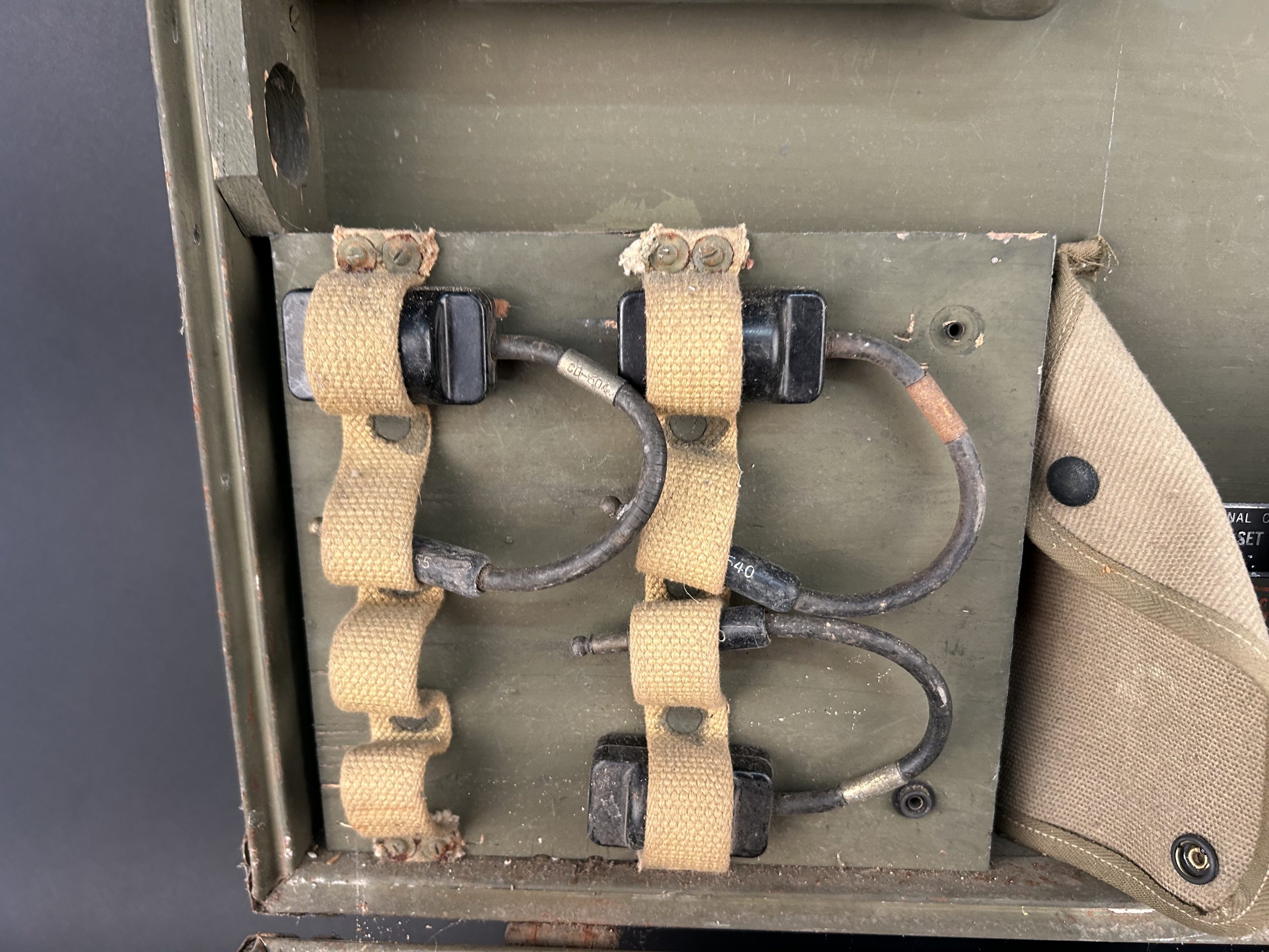Détecteur de mine US. American mine detector US Army. | Aiolfi G.b.r.