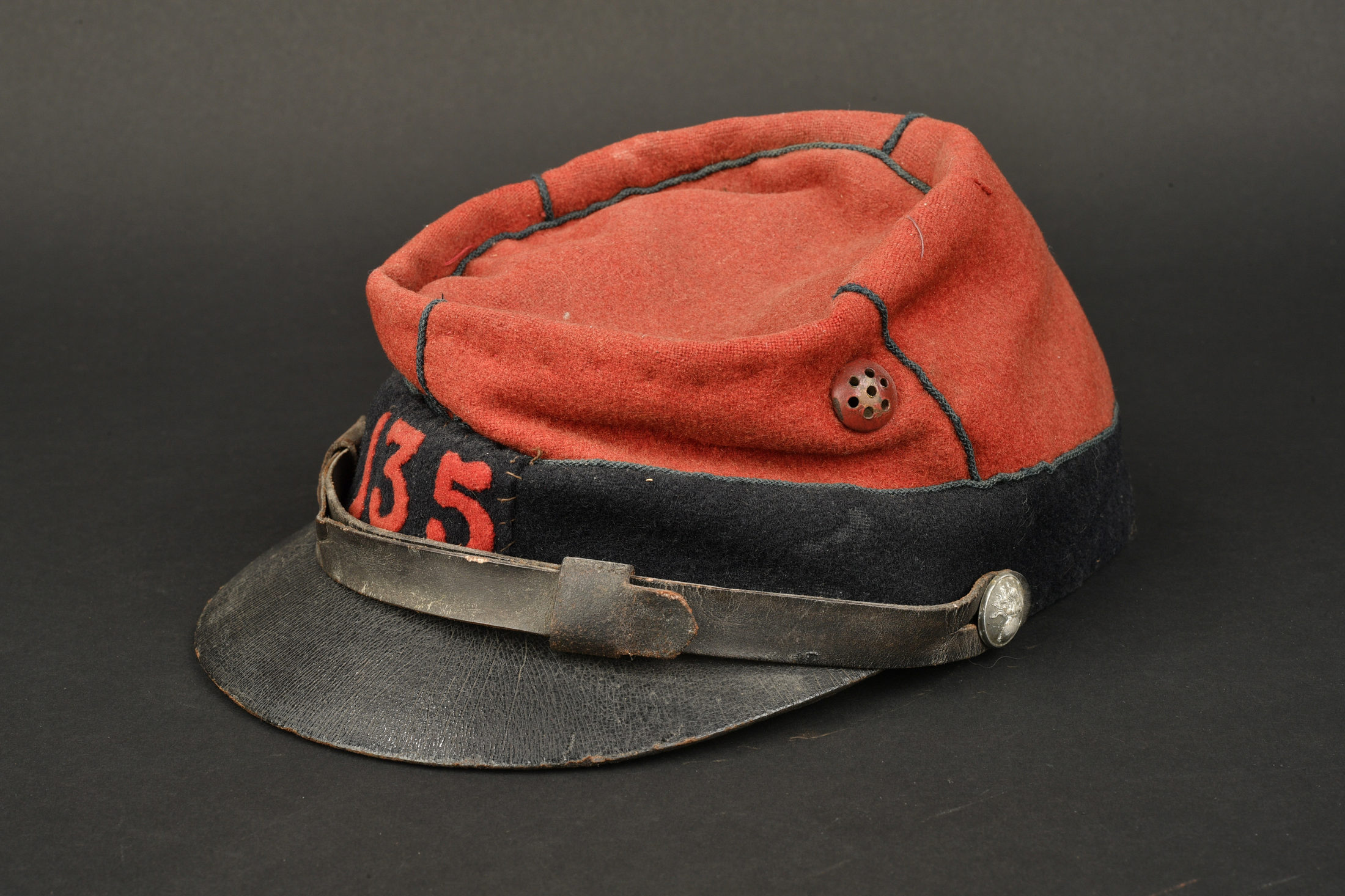 Képi 1884 135ème de Ligne. | Aiolfi G.b.r.