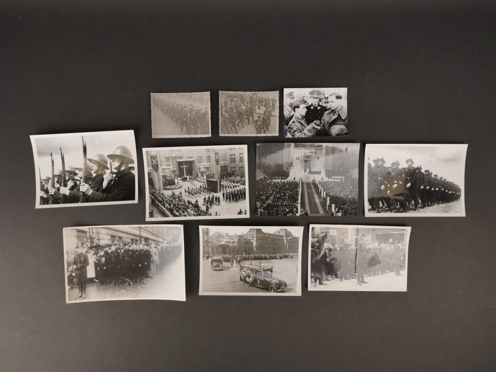 Ensemble de 10 photos sur le mouvement Rexiste. Set of 10 photos on the ...