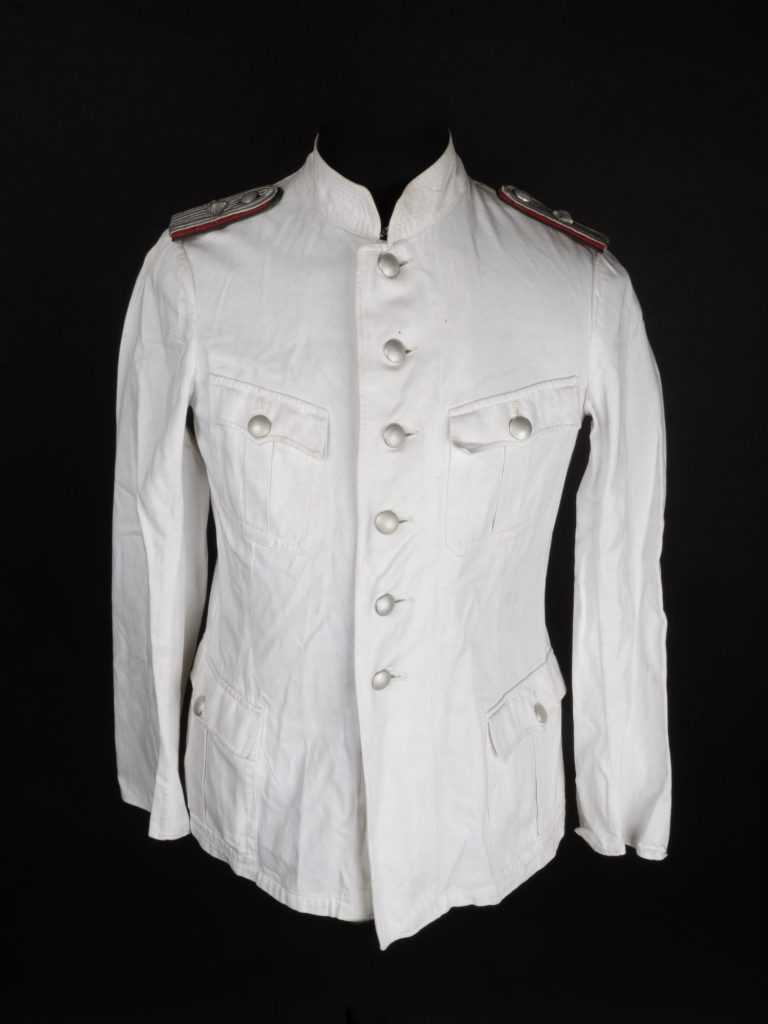 Vareuse blanche d officier de la Heer. Heer officer jacket. | Aiolfi G.b.r.