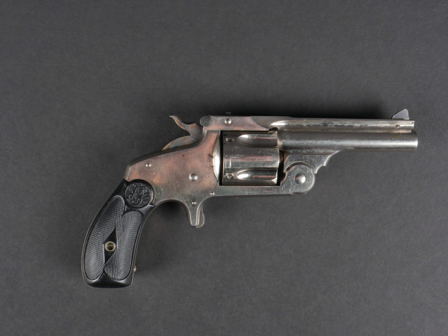 Revolver Smith & Wesson Baby Russian calibre 38 S&W Single Action 3è ...