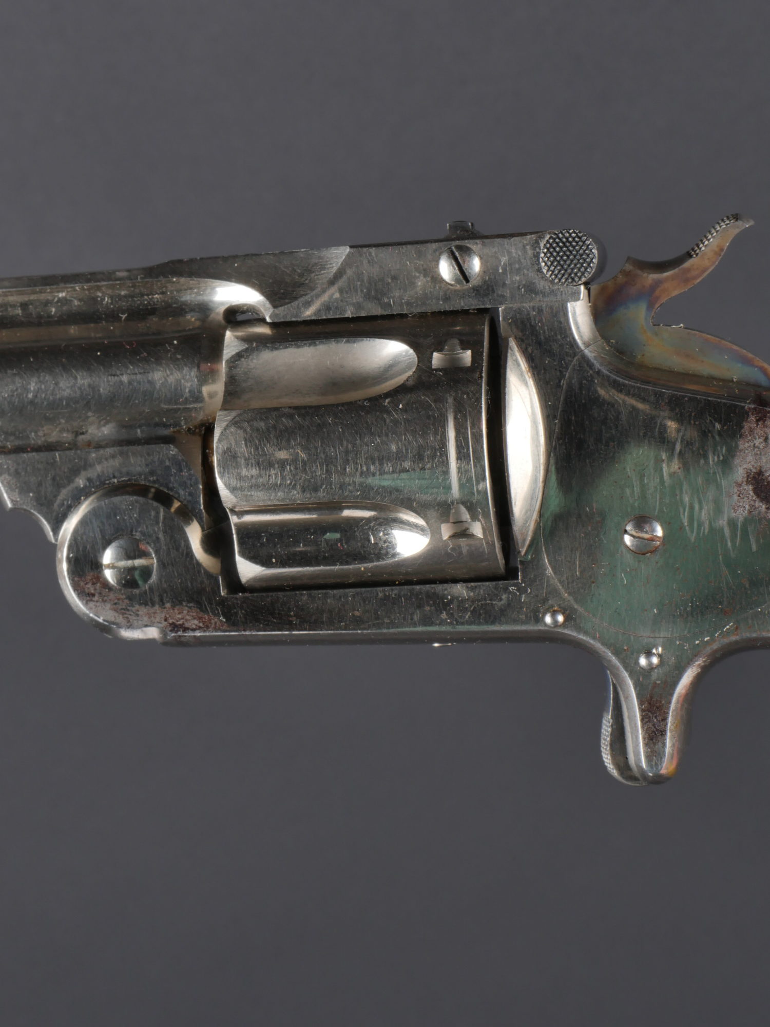 Revolver Smith & Wesson Baby Russian calibre 38 S&W Single Action 3è ...