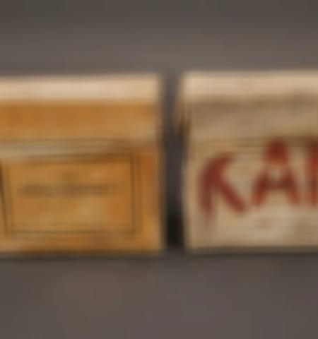 Boites pour fusees eclairante allemande. Boxes for German flares ...