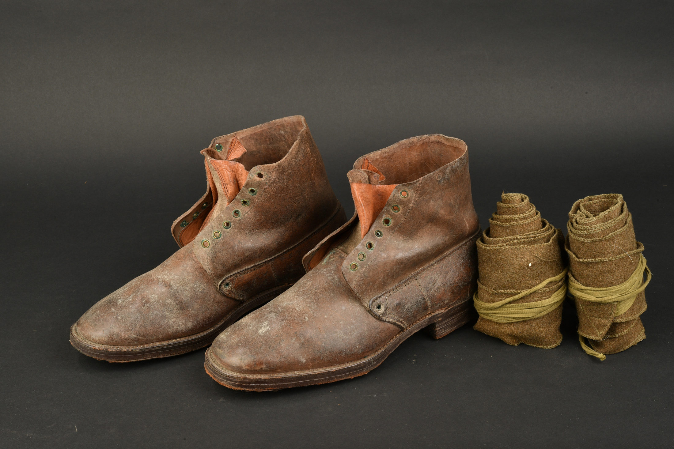 Paire de brodequins 1917. | Aiolfi G.b.r.