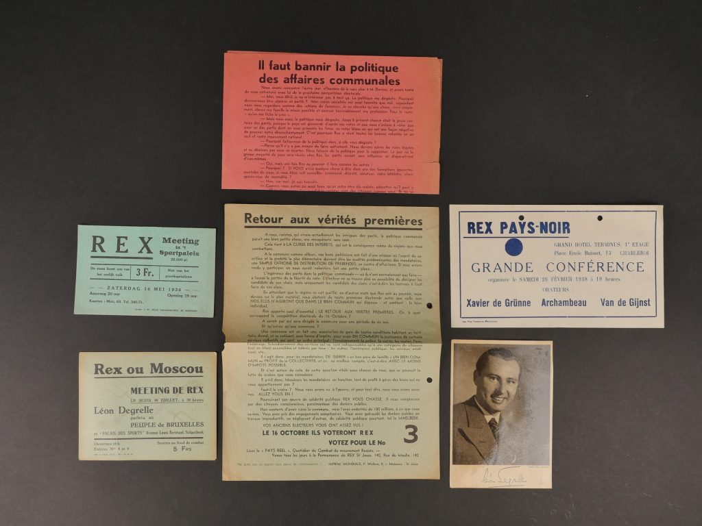 Documents de propagande REX. REX propaganda documents. | Aiolfi G.b.r.