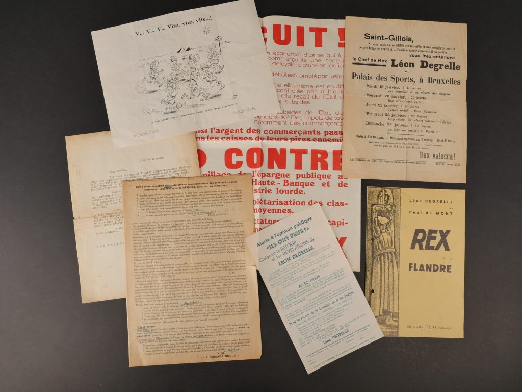 Ensemble de documents autour de REX. Set of documents around REX ...