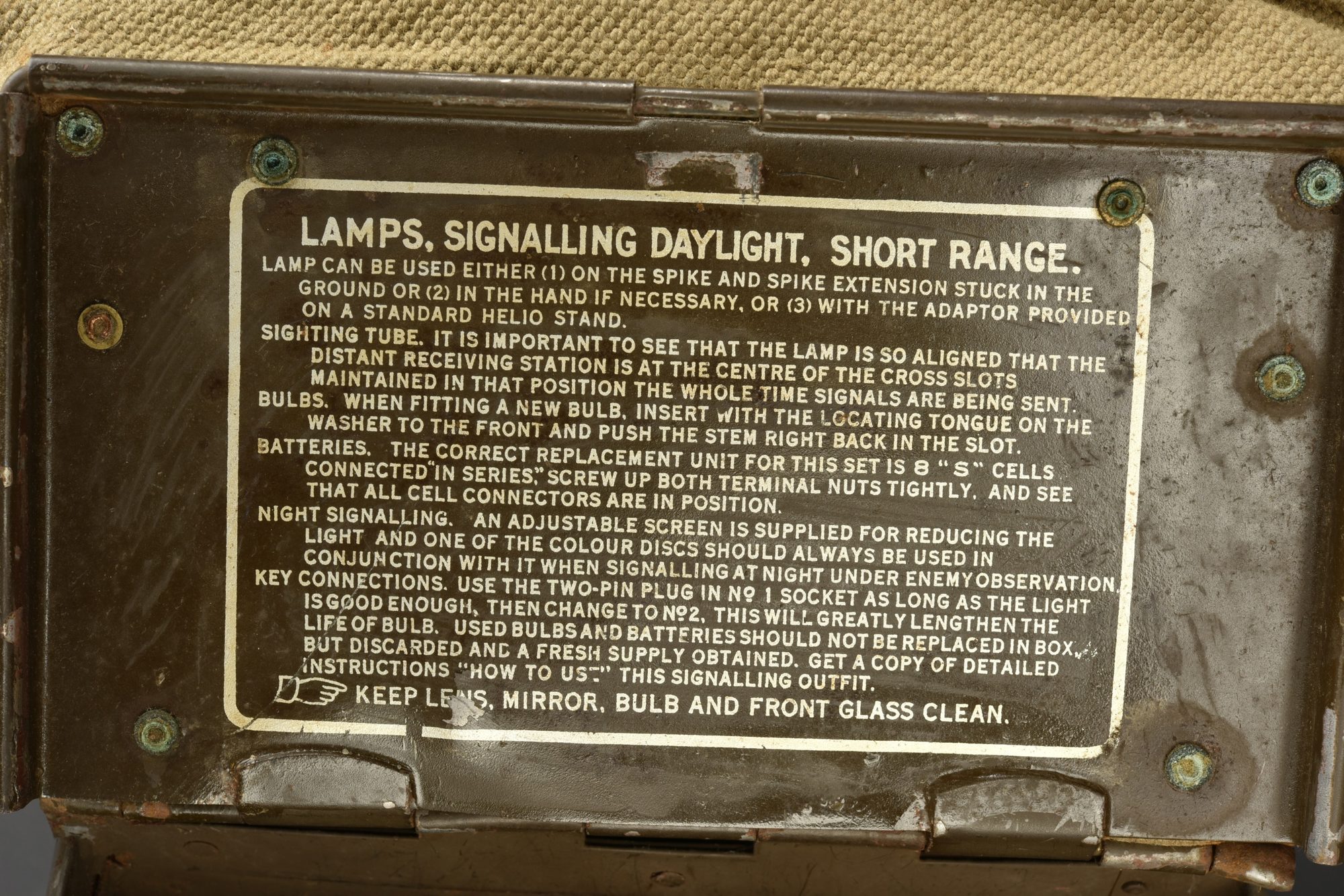 Lampe Signalling Daylight Short Range. | Aiolfi G.b.r.