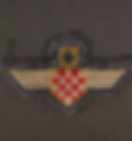 Insigne de manche SS croate.Croatian SS sleeve badge. | Aiolfi G.b.r.