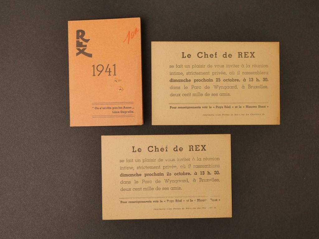 Carte de membre de Rex. Rex membership card. | Aiolfi G.b.r.