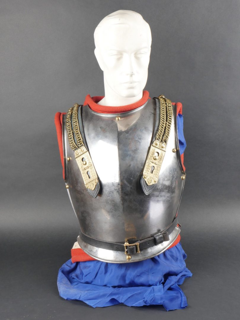 Cuirasse d'officier de cuirassiers 2nd Empire et IIIe République ...