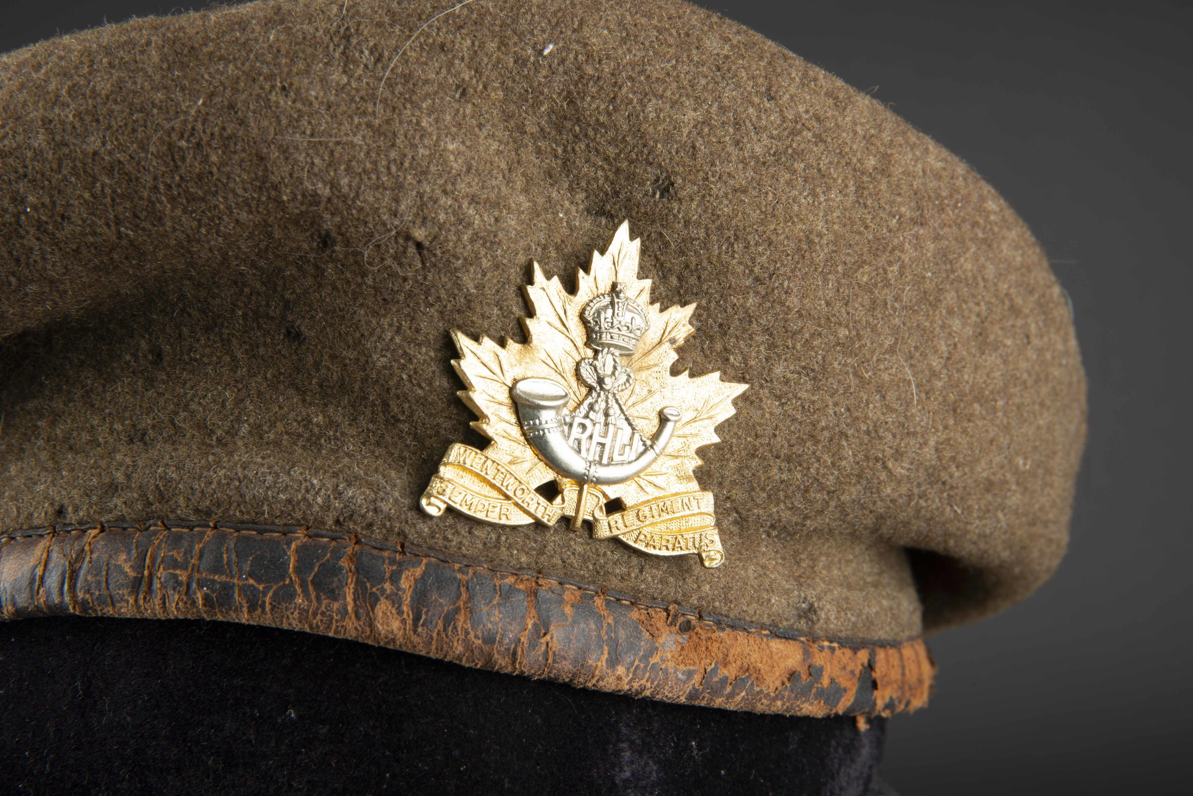 Béret du Royal Hamilton Light Infantry. | Aiolfi G.b.r.