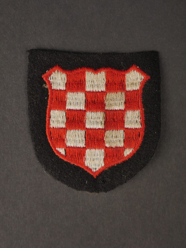 Insigne de manche SS croate.Croatian SS sleeve badge. | Aiolfi G.b.r.