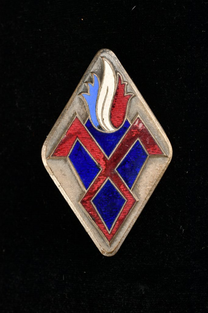 Insigne de la Milice Nationale Populaire. | Aiolfi G.b.r.