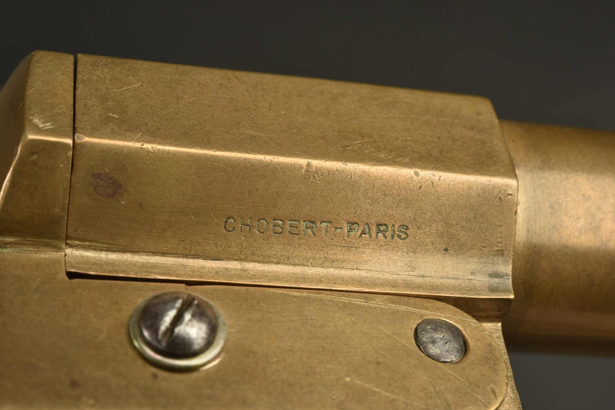 Pistolet lance fusée francais Chobert à canon court | Aiolfi G.b.r.