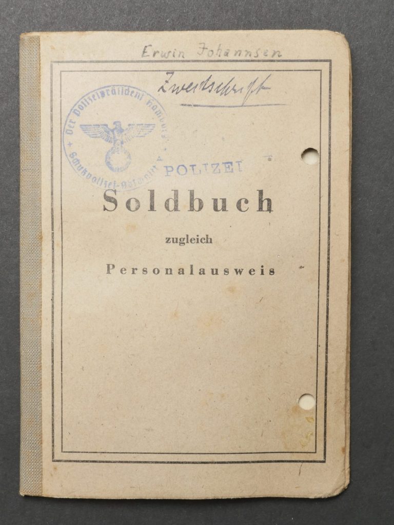 Soldbuch Polizei. Polizei soldbuch. | Aiolfi G.b.r.