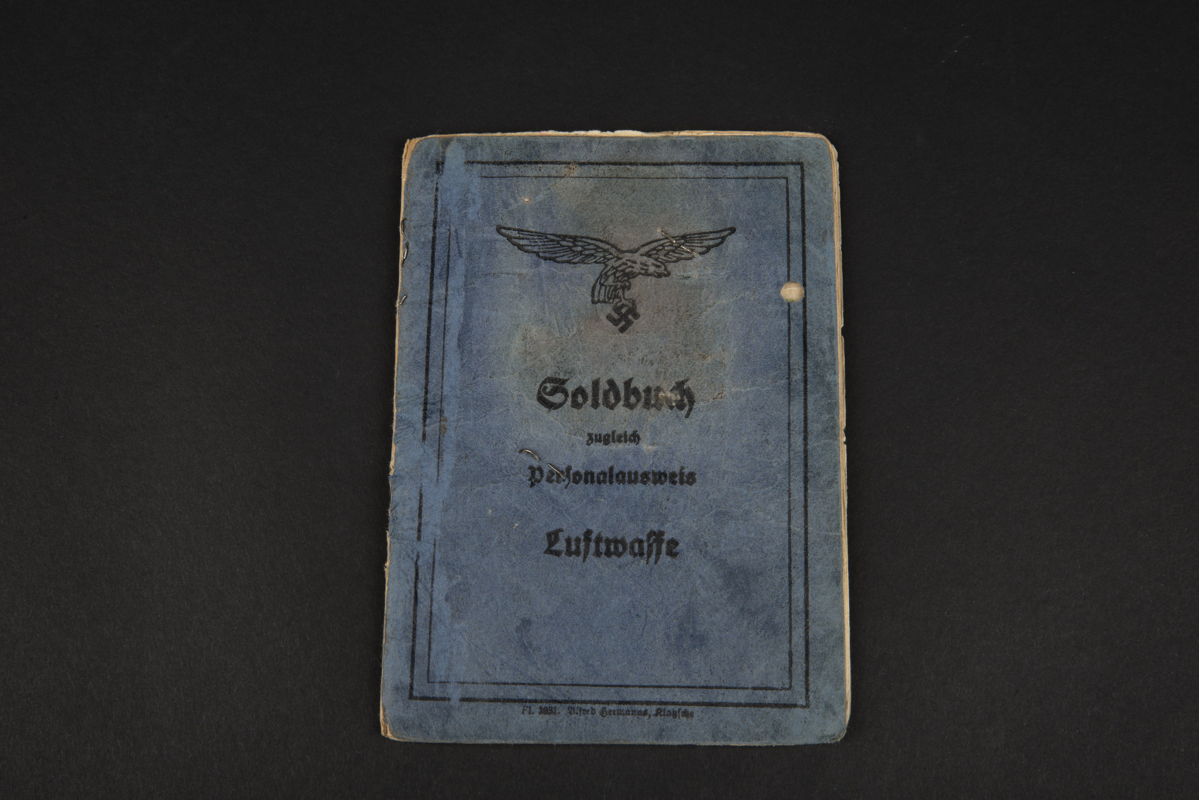 Soldbuch de la Luftwaffe division Hermann Göring | Aiolfi G.b.r.
