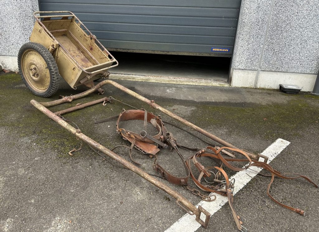 Remorque allemande d’infanterie IF8. German infantry trailer IF8 ...