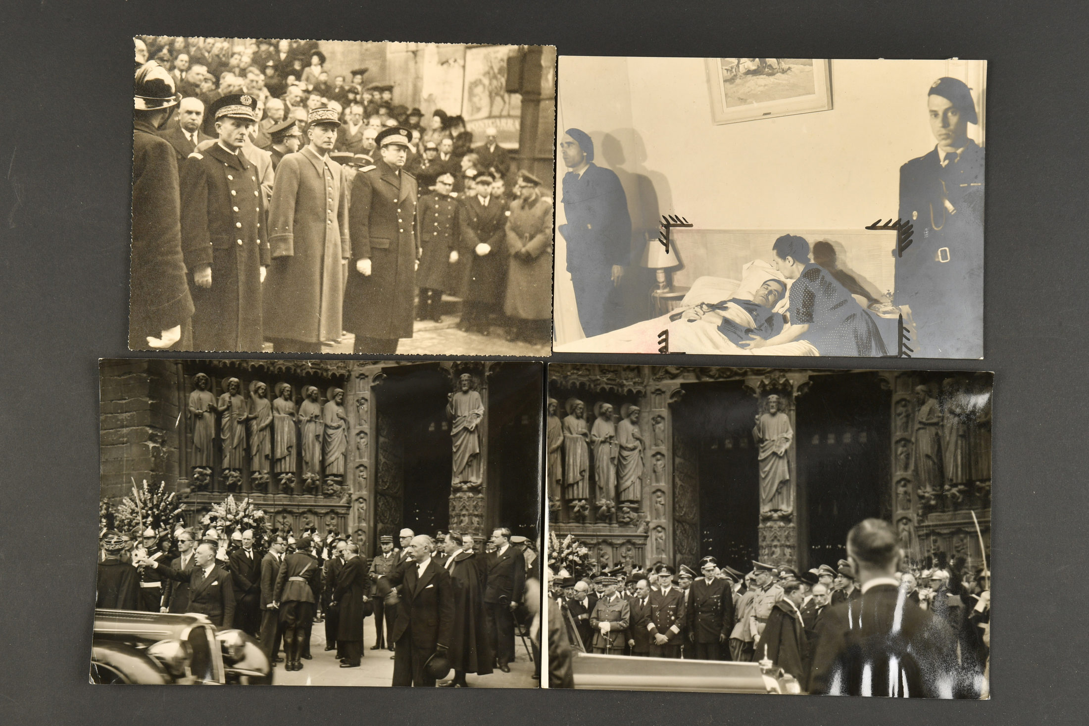 Ensemble de photos de presse Milice. | Aiolfi G.b.r.