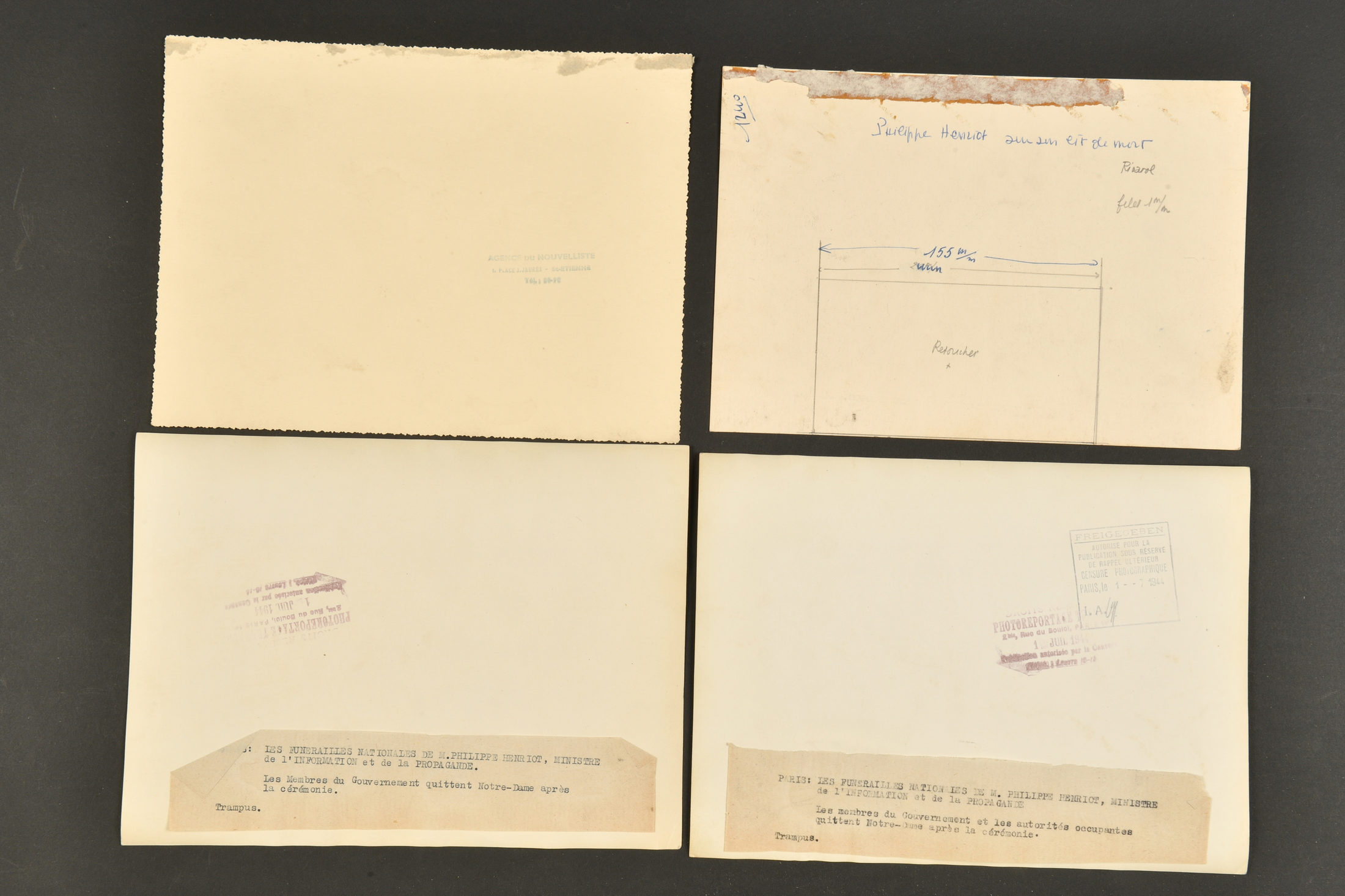 Ensemble de photos de presse Milice. | Aiolfi G.b.r.