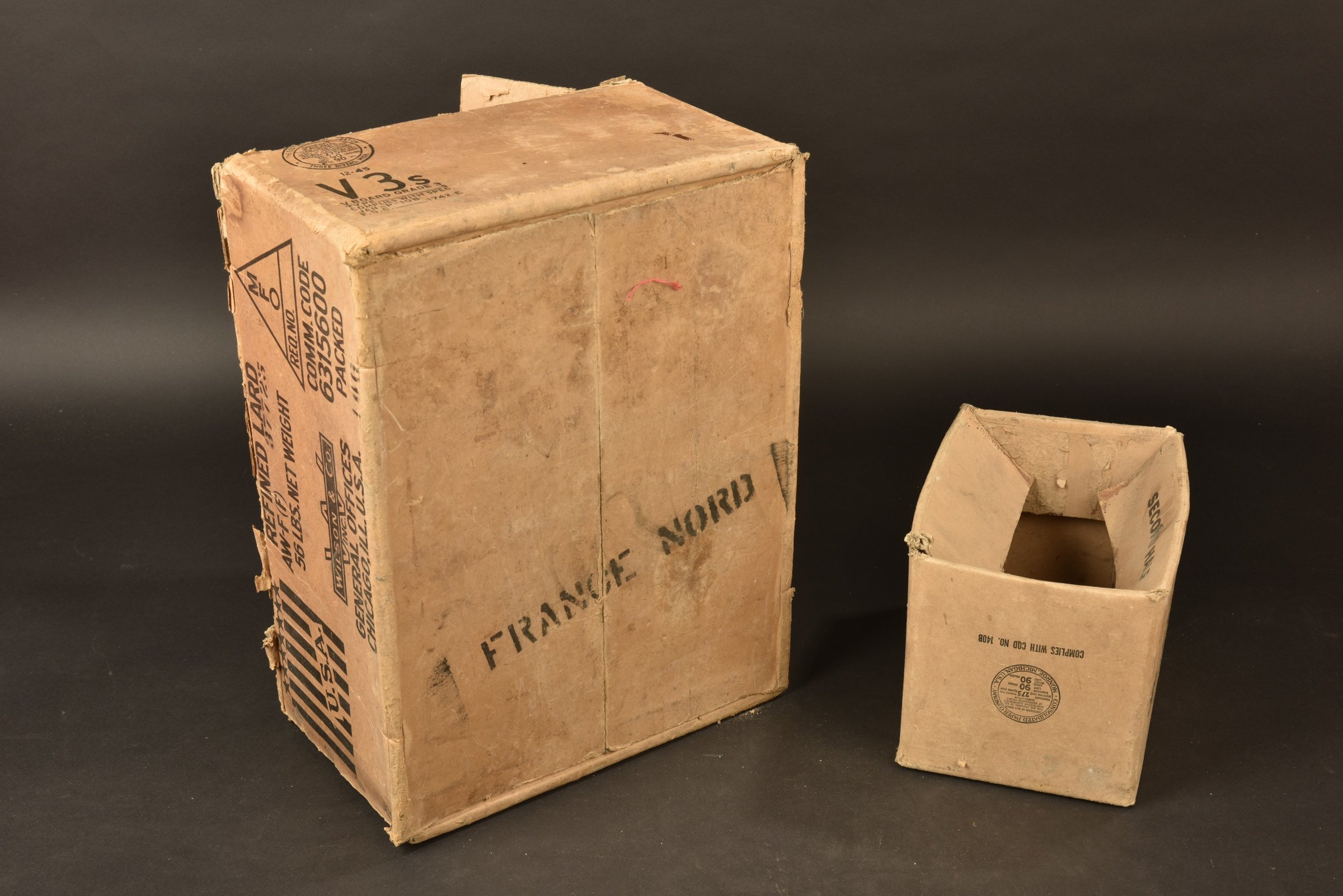Ensemble de cartons de ration US | Aiolfi G.b.r.