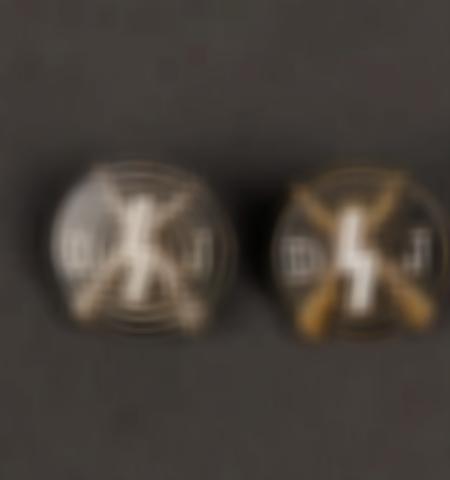 Insignes de tir DJ. DJ shooting badges. | Aiolfi G.b.r.