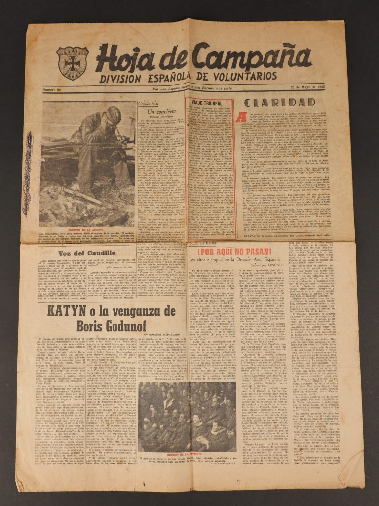 Journal espagnol. Spanish newspaper. | Aiolfi G.b.r.