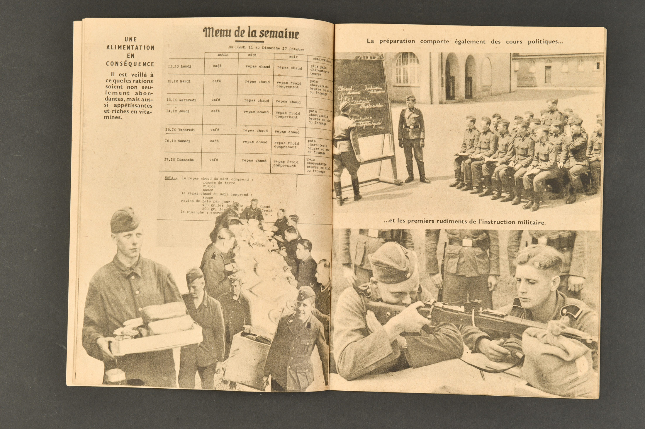 Livret la SS t'appelle. | Aiolfi G.b.r.