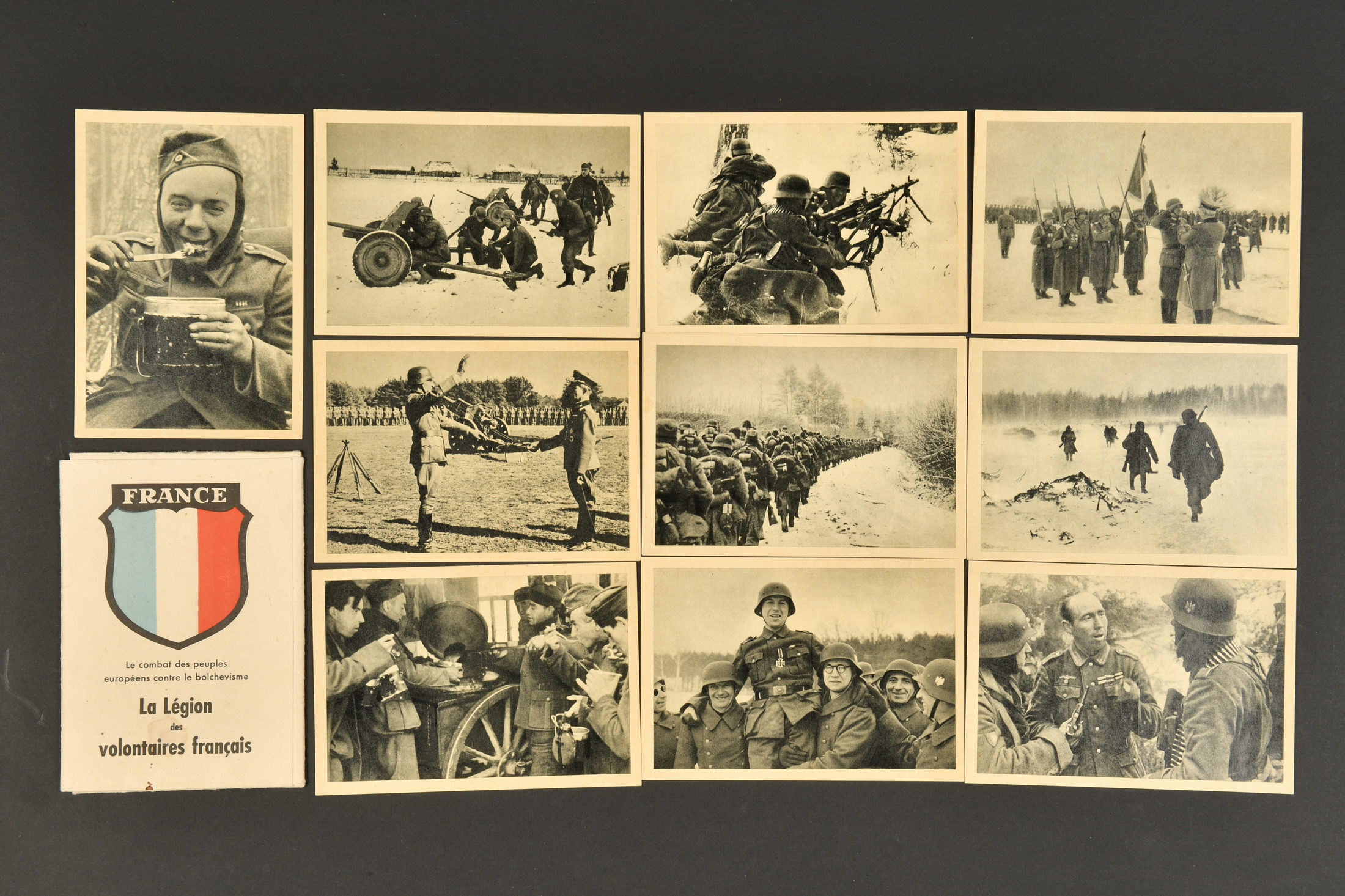 Pochette de cartes postale LVF. | Aiolfi G.b.r.