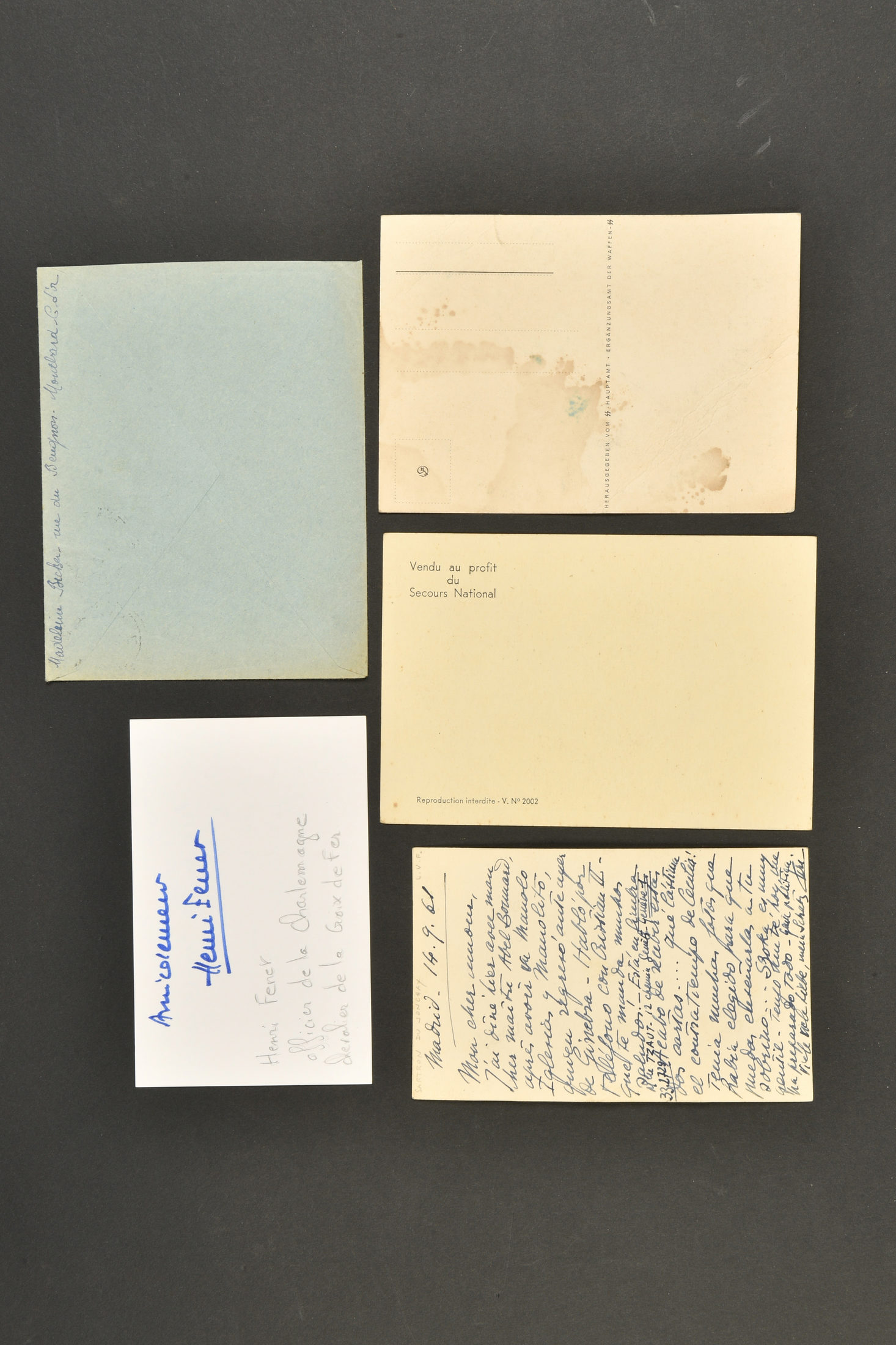 Ensemble de documents divers. | Aiolfi G.b.r.