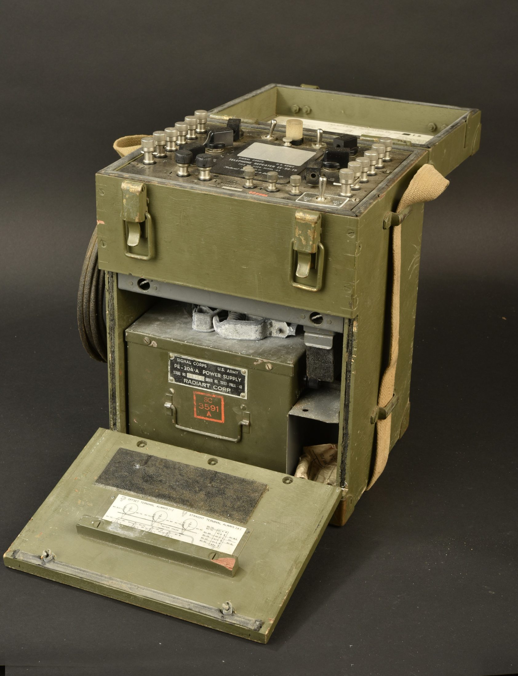 Telephone Repeater EE-99-TS. | Aiolfi G.b.r.