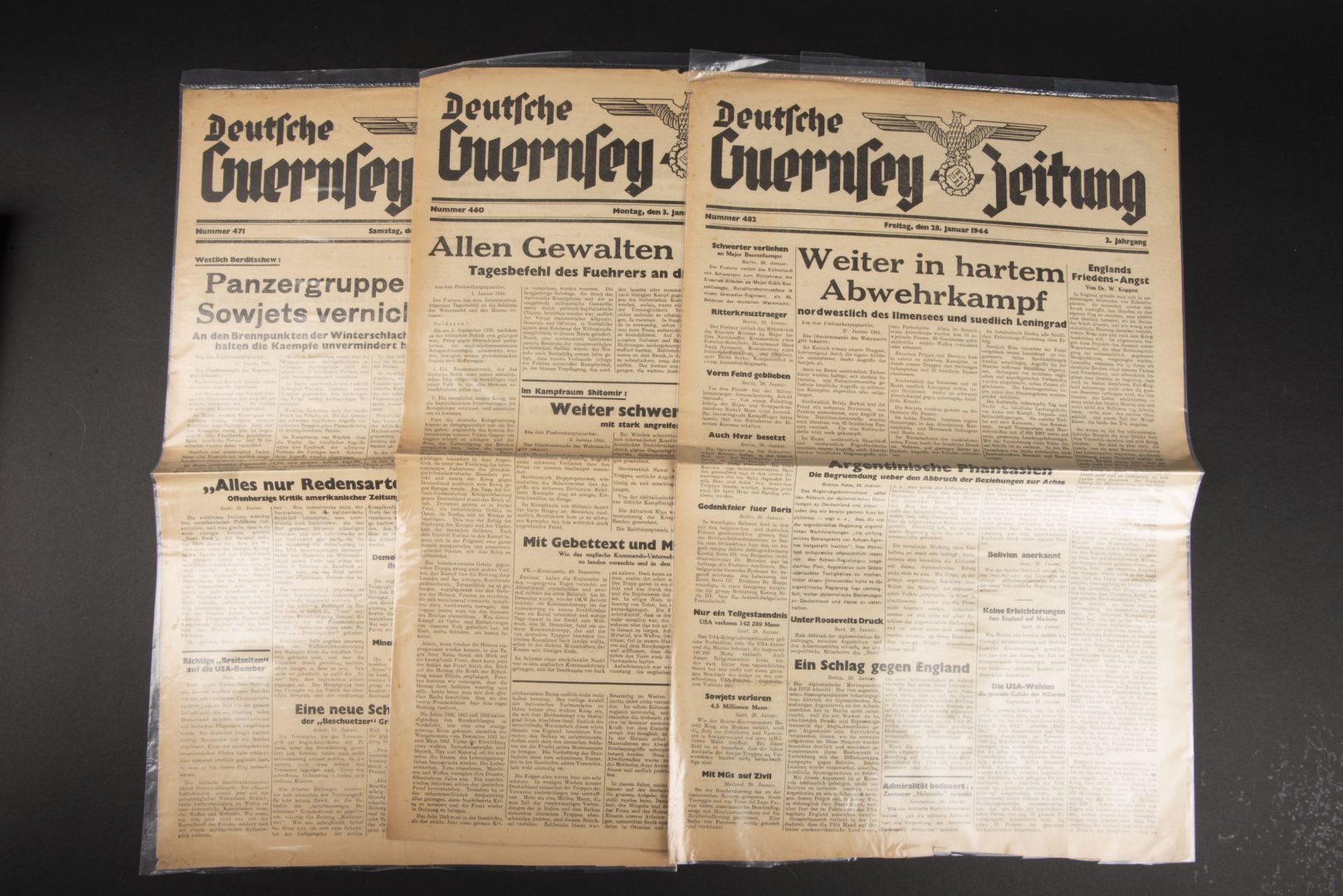 Ensemble de journaux allemand OT im Osten | Aiolfi G.b.r.
