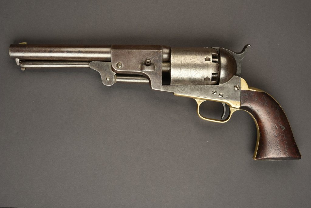 Revolver U.S. Colt Third Model Dragoon with U.S.M.R. Marked Cylinder ...