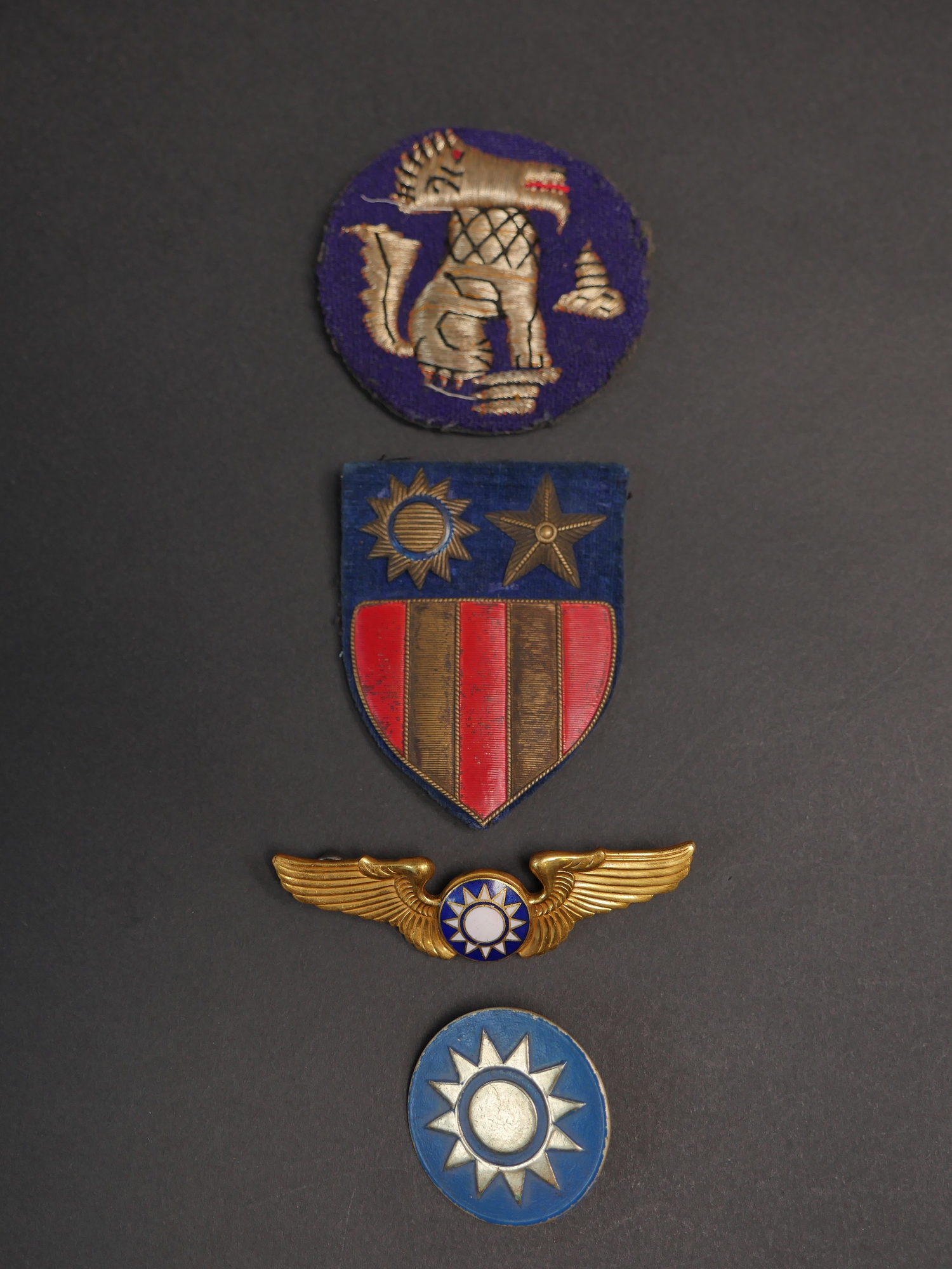 Insignes China Burma. | Aiolfi G.b.r.