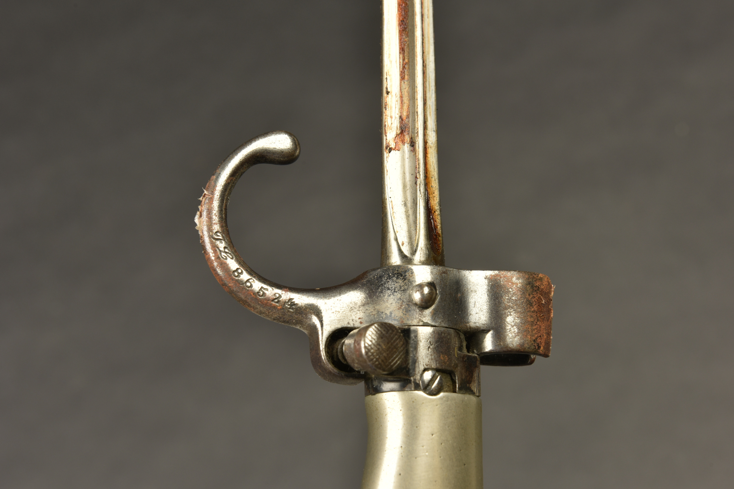 Baïonnette Lebel modèle 1886 poignée maillechort avec quillon | Aiolfi ...