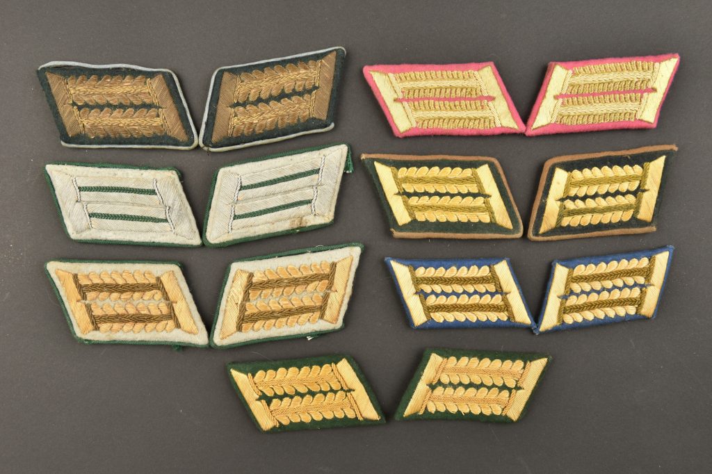Pattes de col allemande. German collar tabs. | Aiolfi G.b.r.
