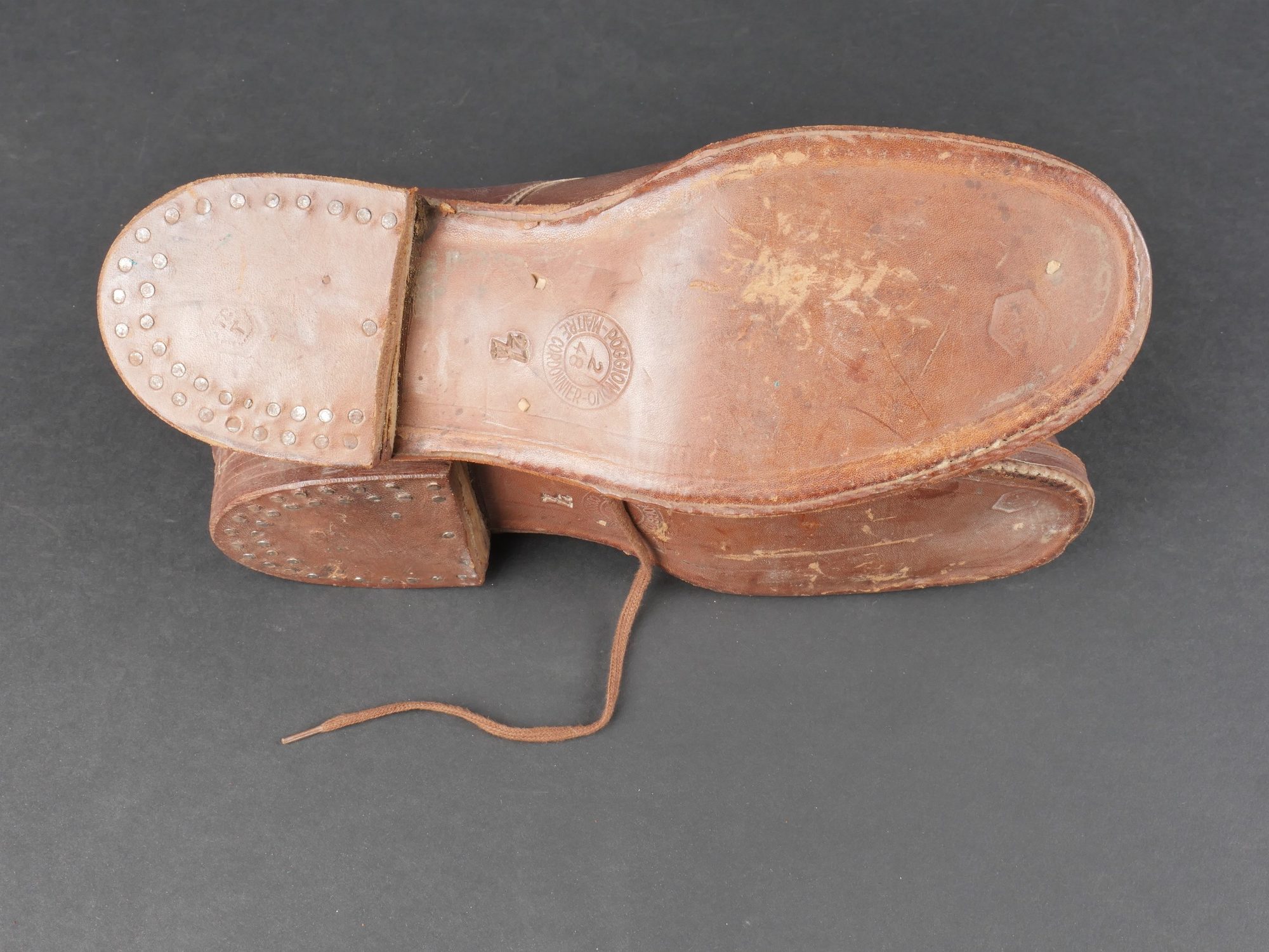 Paire de brodequins SOC | Aiolfi G.b.r.
