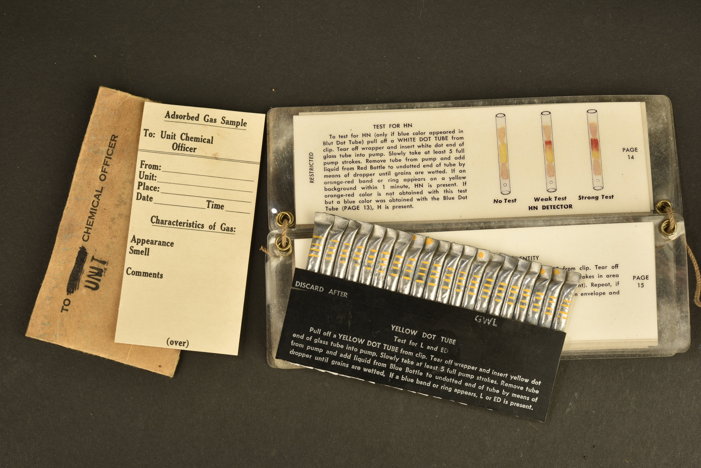 Chemical Agent Detector Kit M9 | Aiolfi G.b.r.
