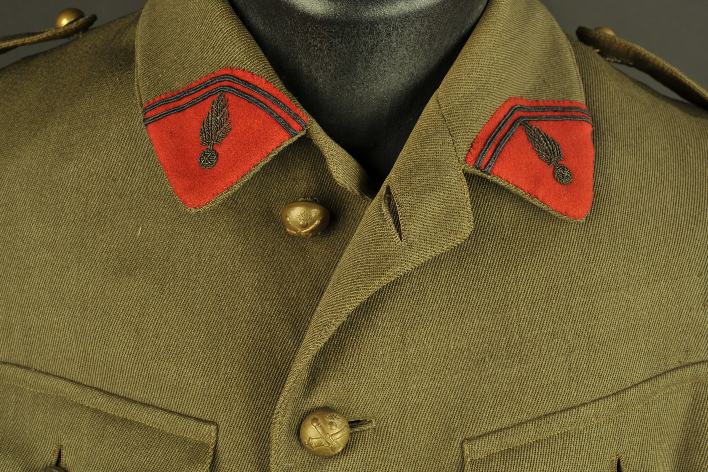 Vareuse d'officier de l'artillerie | Aiolfi G.b.r.