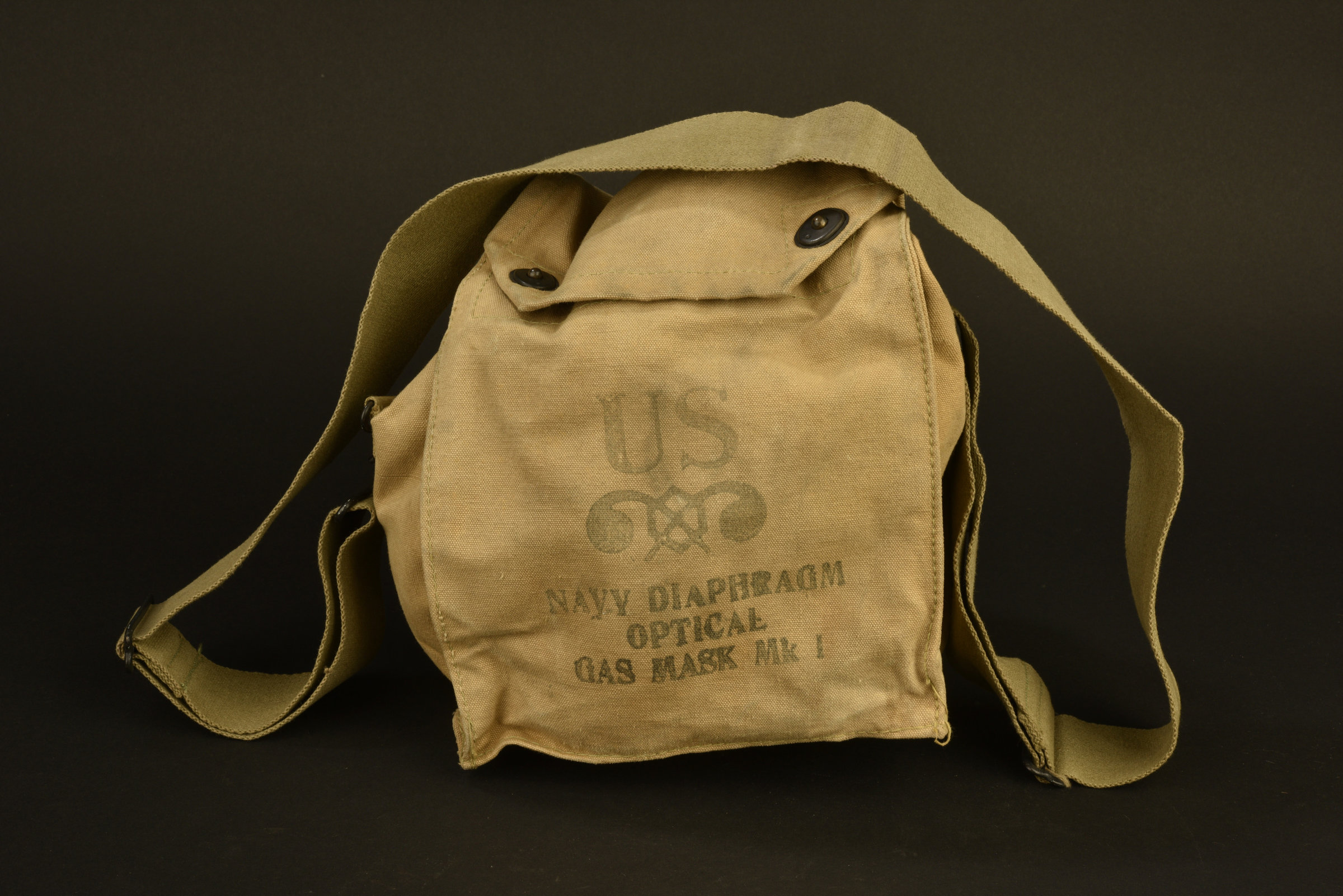 Navy Diaphragm Optical Gas Mask MKI | Aiolfi G.b.r.