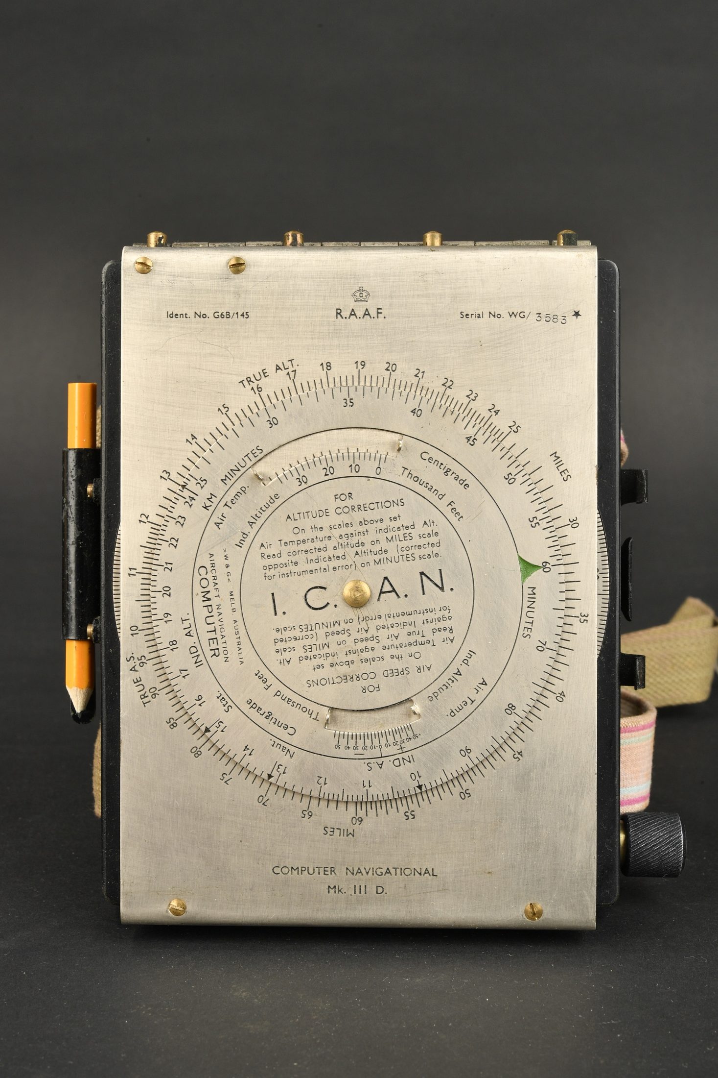 Computer Navigational MK III D. | Aiolfi G.b.r.