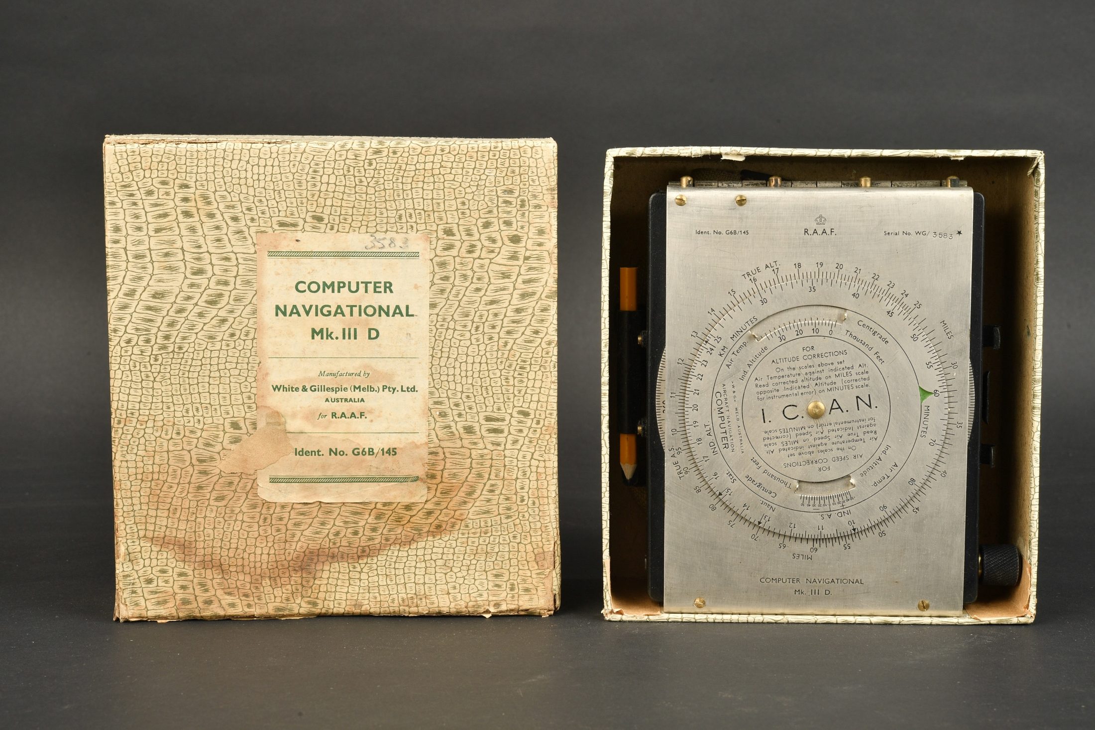 Computer Navigational MK III D. | Aiolfi G.b.r.